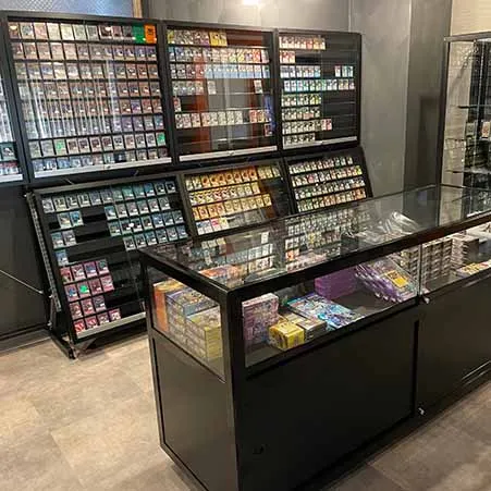 Trading Card Display Case Detail＃1 Frame - senbi TCG Display Fixtures